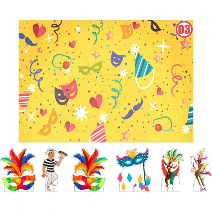 13 Dicas de enfeites de Carnaval simples e bonitas