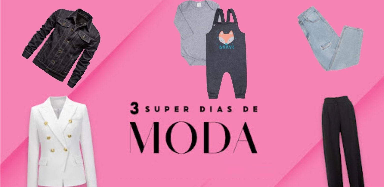 Tudo sobre os 3 Super Dias de Moda na Shopee