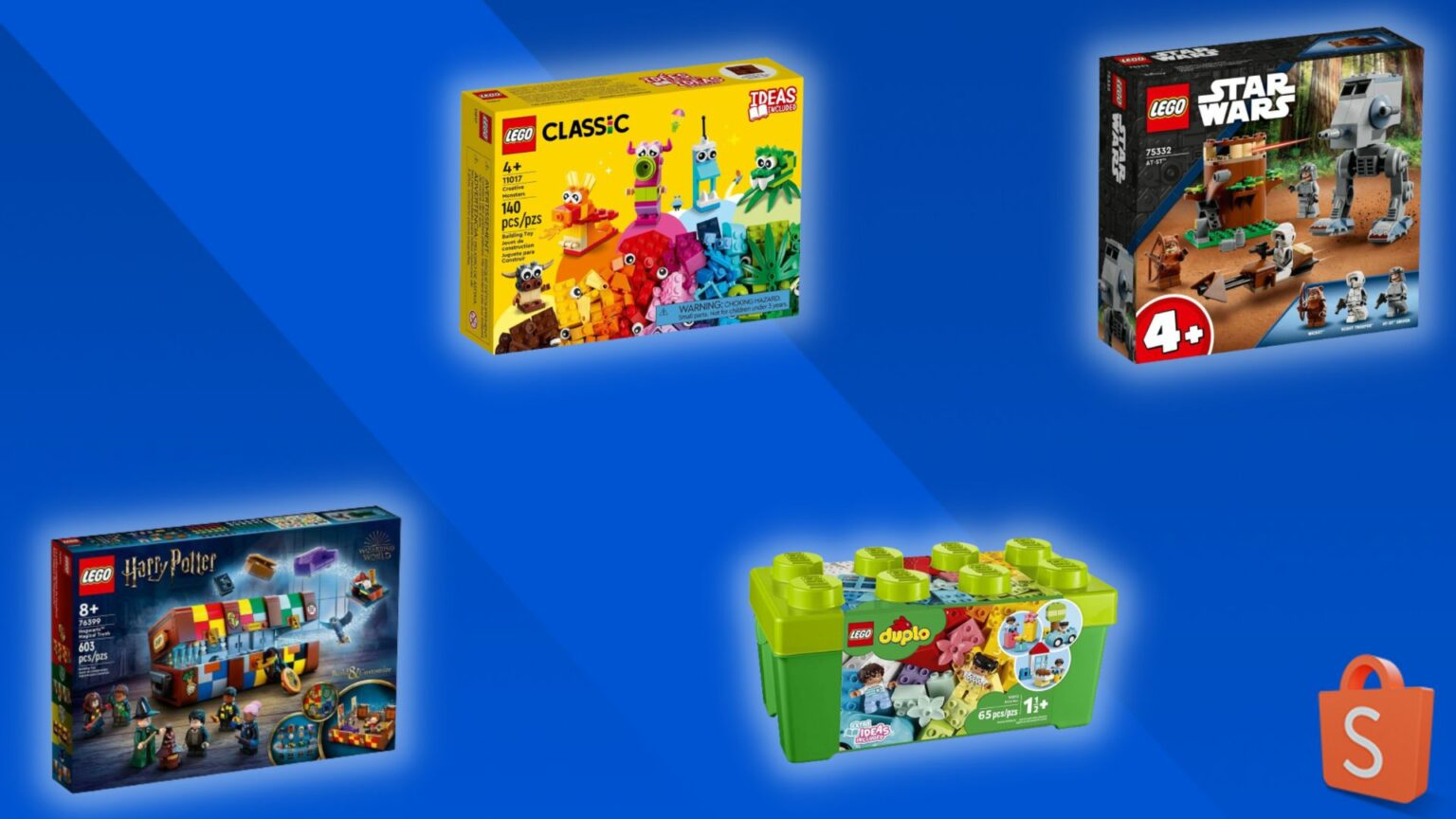 Quais os tipos de LEGO mais populares?