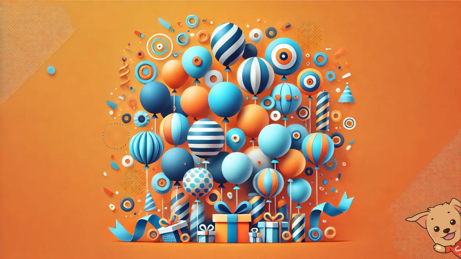 Todos os tipos de balão para festas